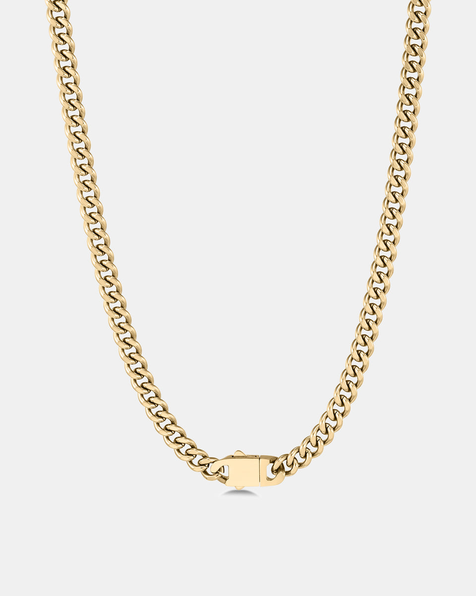 Locked Cuban Chain Necklace – Eclectics